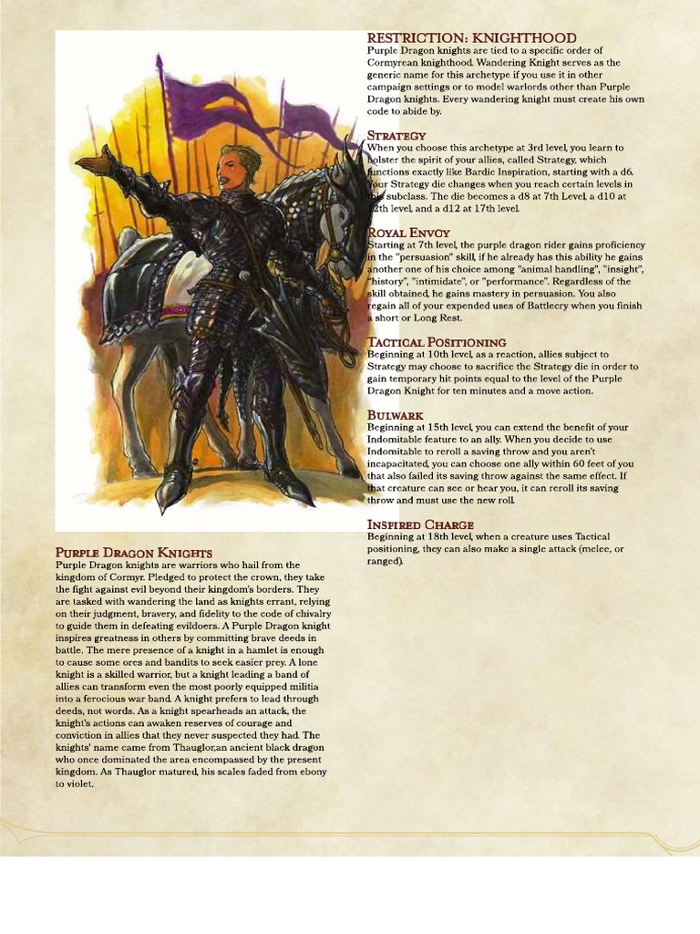 Wandering Knight | PDF