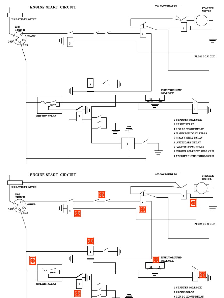 Murphy Watchdog Schematic | PDF | Relay | Engine Technology