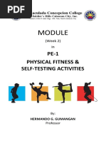 Physical Fitness Test Battery | PDF