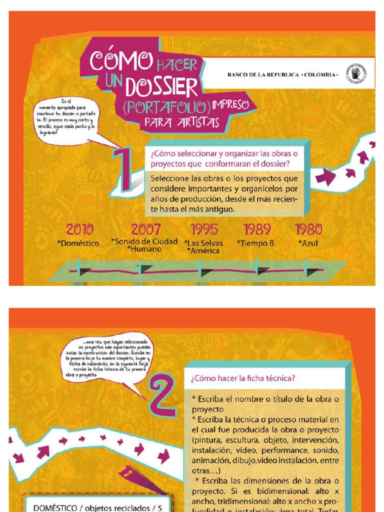 Como Hacer Un Dossier