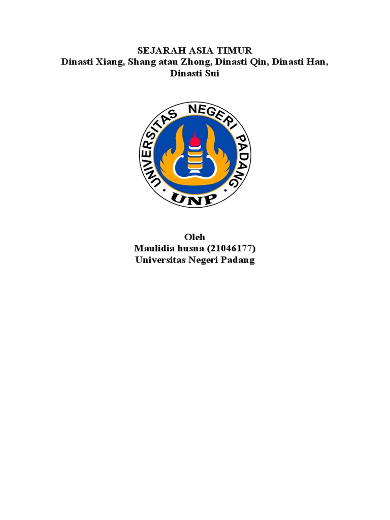 Sejarah Dinasti Pertama di Tiongkok | PDF | Sejarah