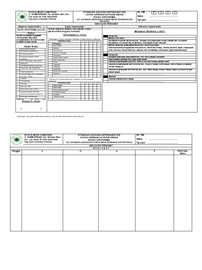 Risiko Hipotermia | PDF