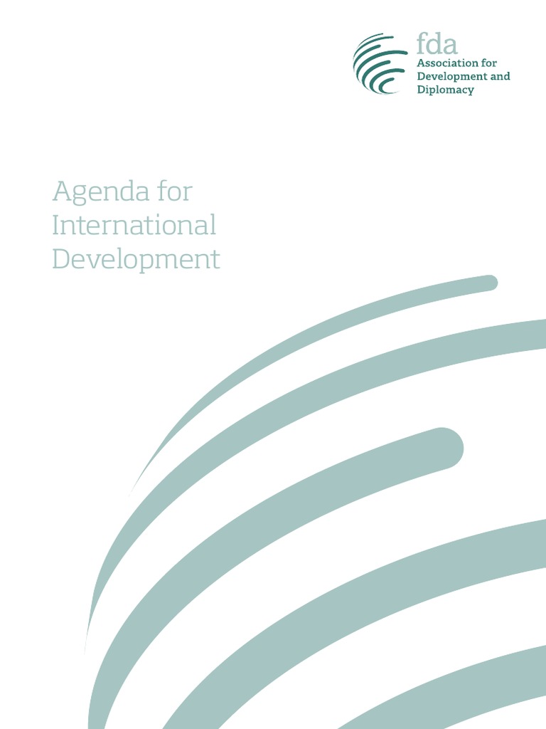 Agenda For International Development | PDF | Department For ...