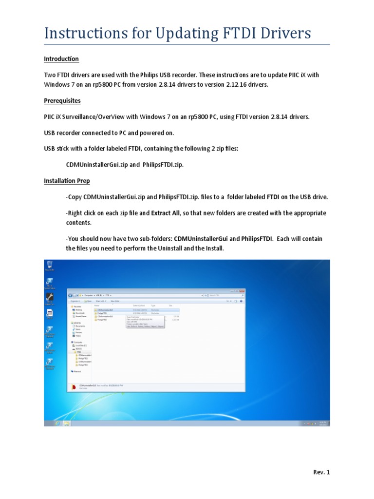 Instructions For Updating FTDI Drivers - JM | PDF | Device Driver ...
