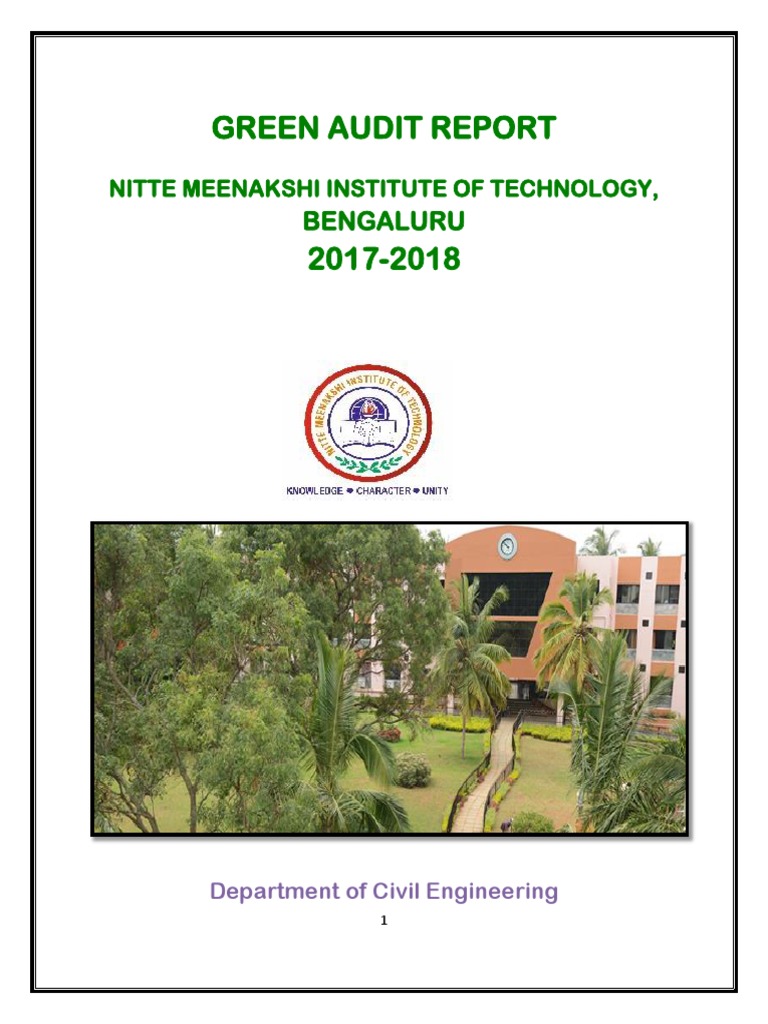 Green Audit Report Upload | PDF | Decibel | Audit