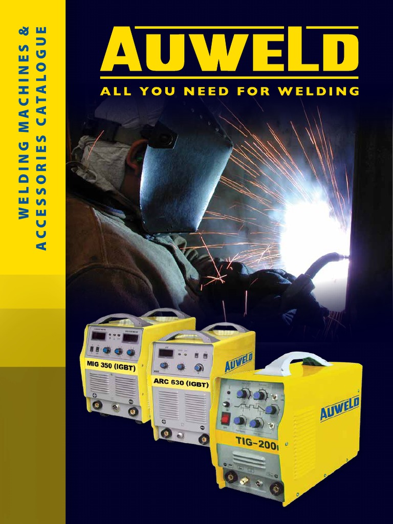 Auweld Welding Machines Accessories Catalogue(s) | PDF | Welding ...