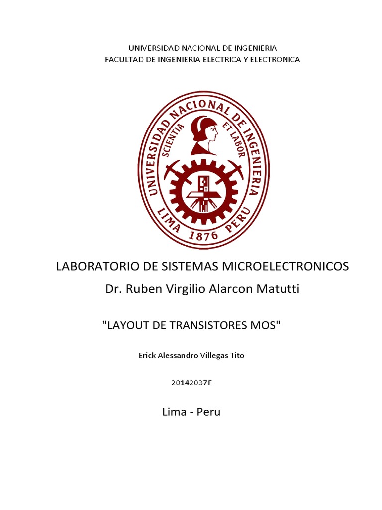 Layout de Transistores Mos | PDF | Mosfet | Transistor