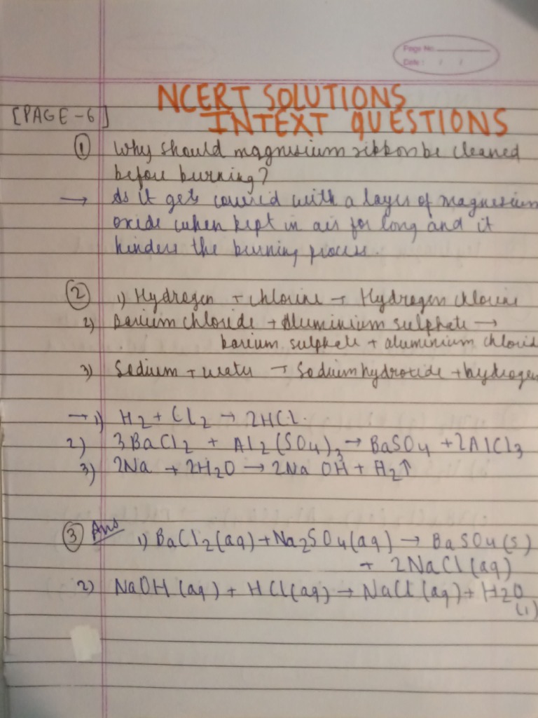Chapter 1 Chemistry | PDF