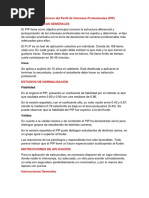 Prueba Pip | PDF | Cognición | Sicología