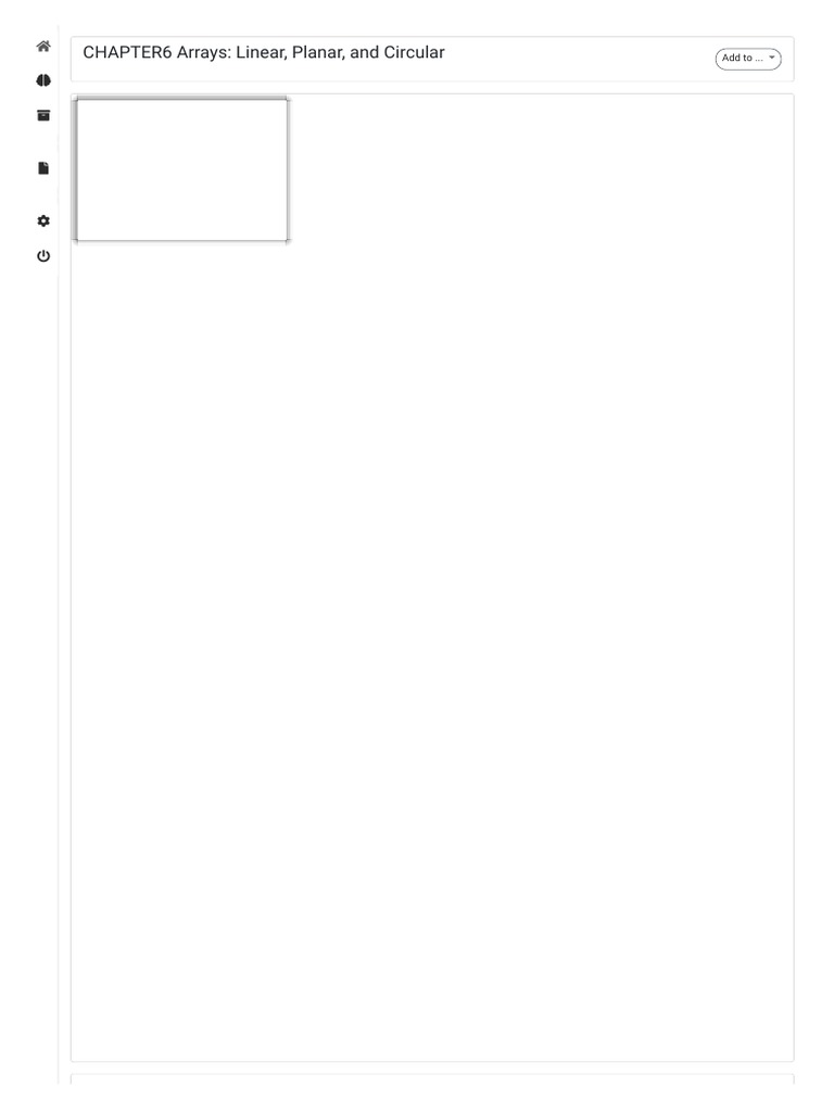 CHAPTER6 Arrays - Linear, Planar, and Circular | PDF