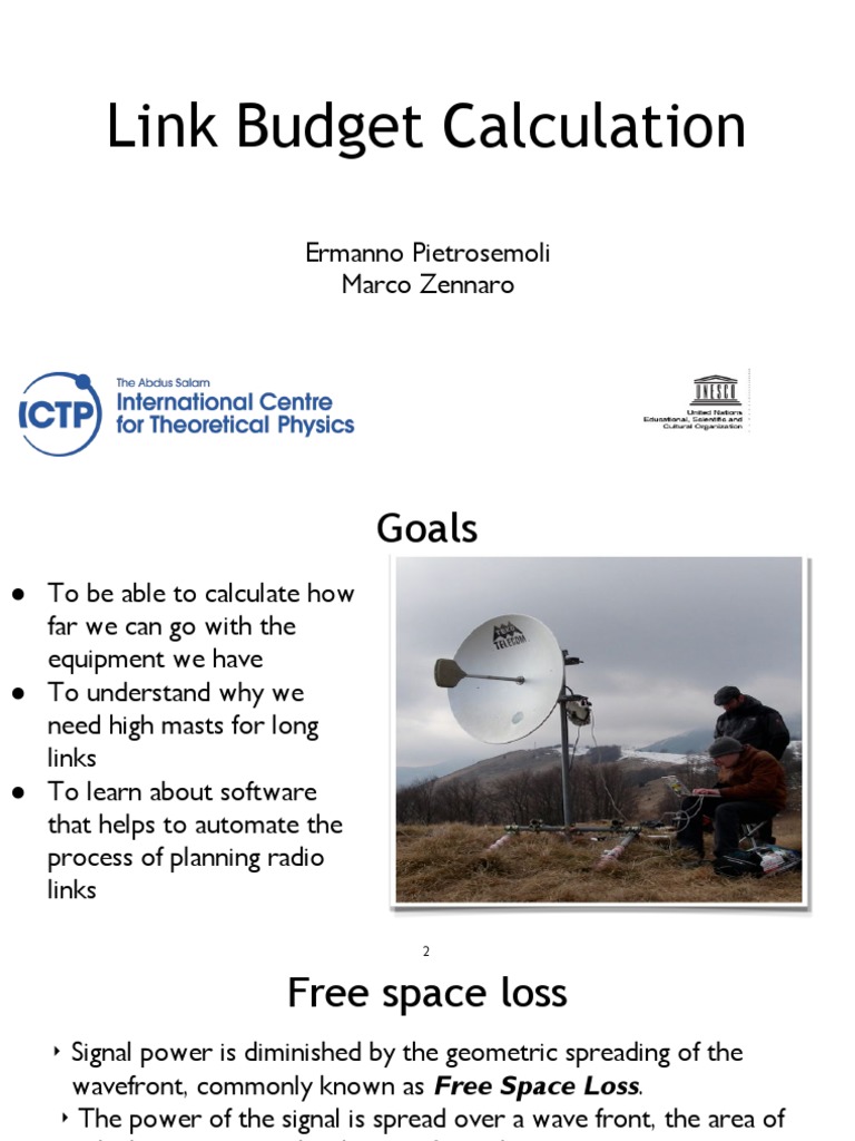 Link Budget Calculation | PDF | Decibel | Antenna (Radio)