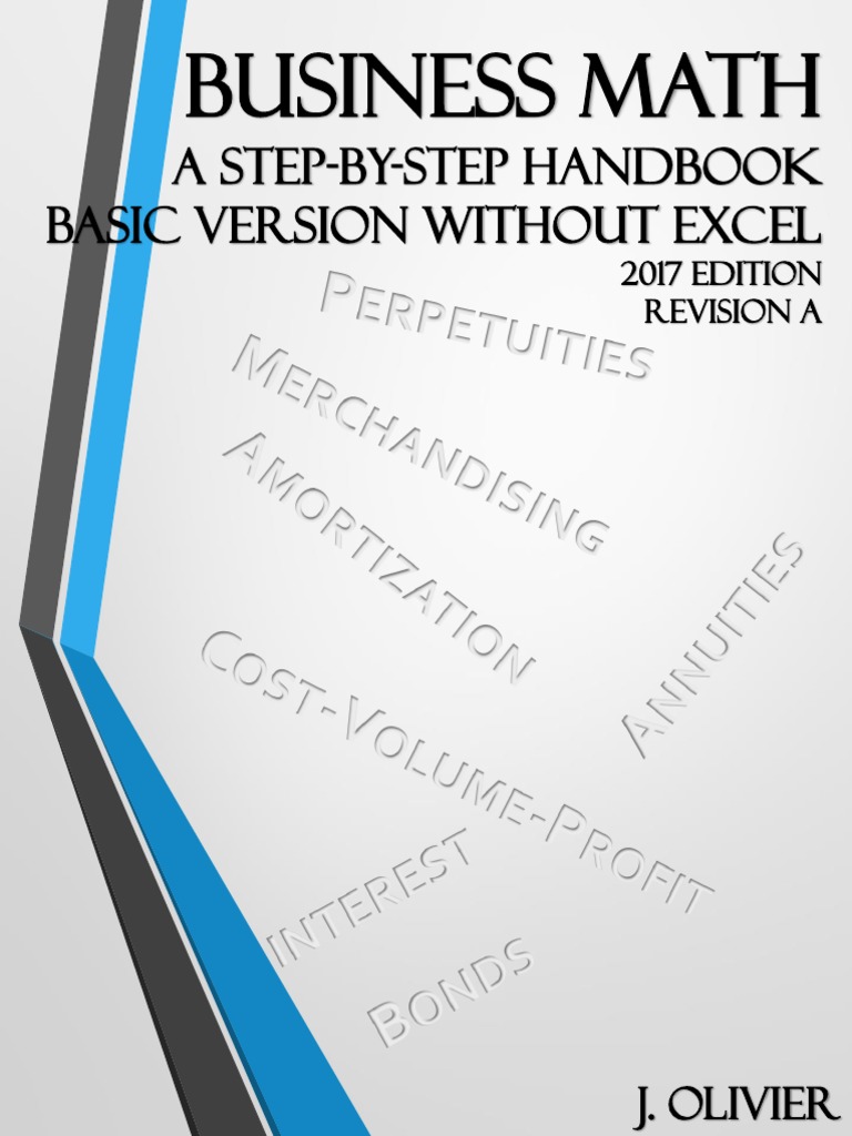 Revised Business Mathematics PDF Interest Textbook