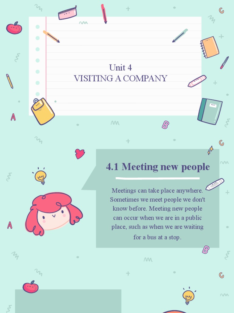 Visiting a Company Structure | PDF | Communication | Cognition