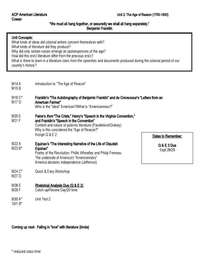 Honors Unit 2 Layout | PDF | History