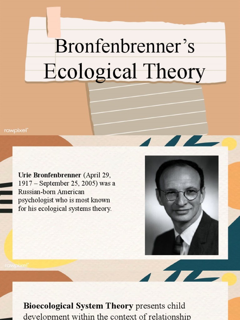 Bronfenbrenner's Ecological Theory Explained | PDF