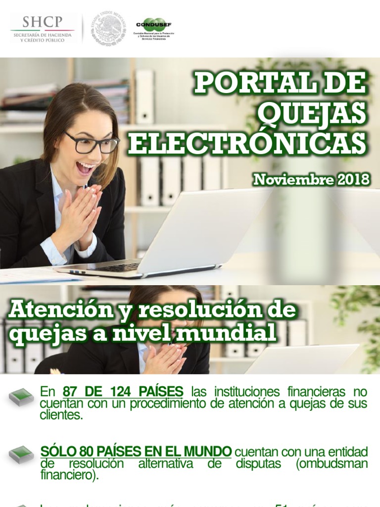 Portal de Quejas Electr Nicas | PDF | Bancario | Bancos