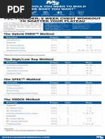 Vshred Workout Log | PDF | Muscle Hypertrophy | High Intensity Interval ...
