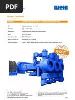 Geho ZPM TZPM Series Spec Sheet | PDF | Pump | Piston