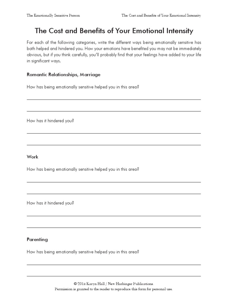Worksheet Emotional | PDF | Emotions | Sleep