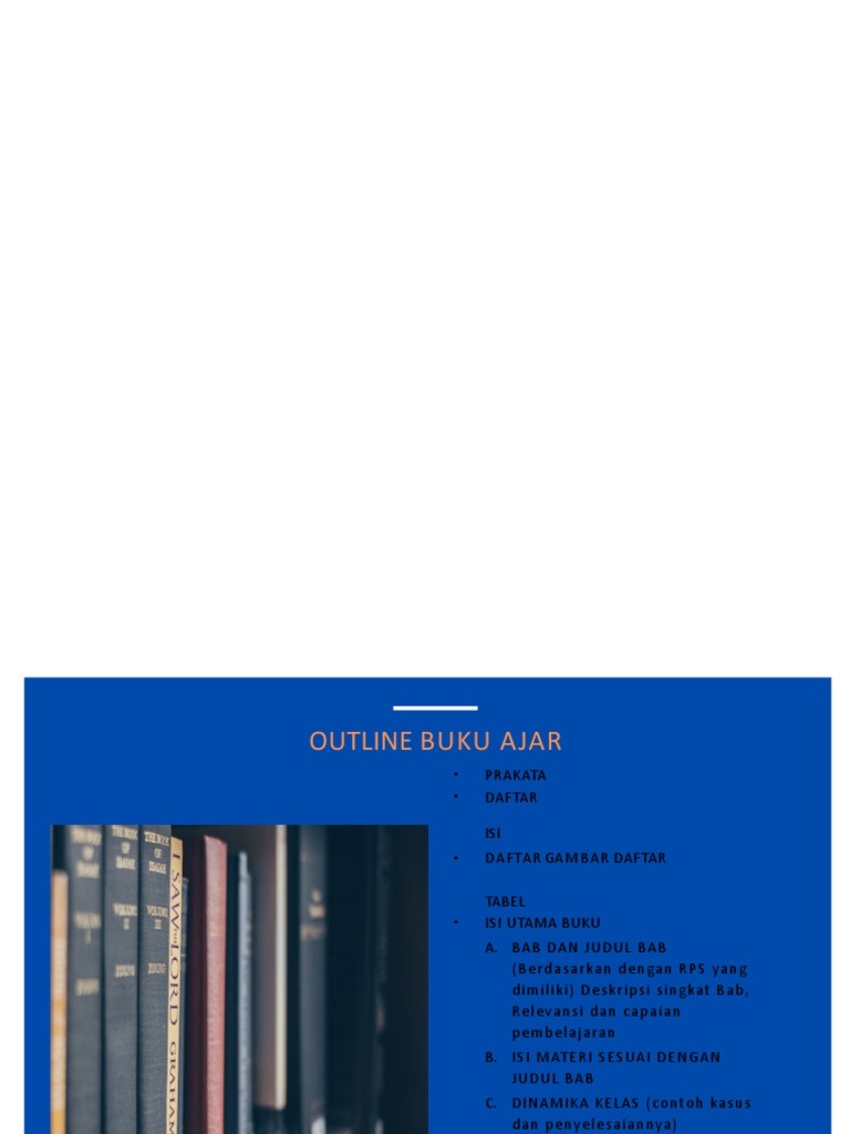 Outline Buku Ajar Pdf