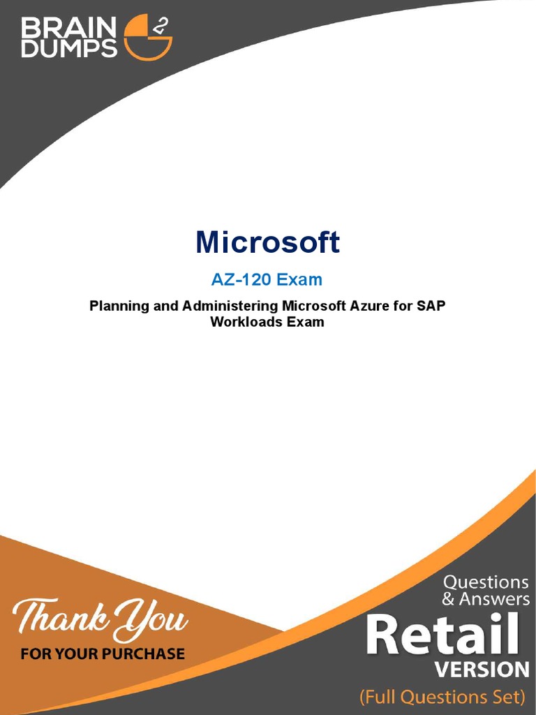Microsoft: AZ-120 Exam | PDF | Active Directory | Microsoft Azure