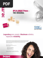 E.max Prep Guide | PDF | Dentistry | Dentistry Branches