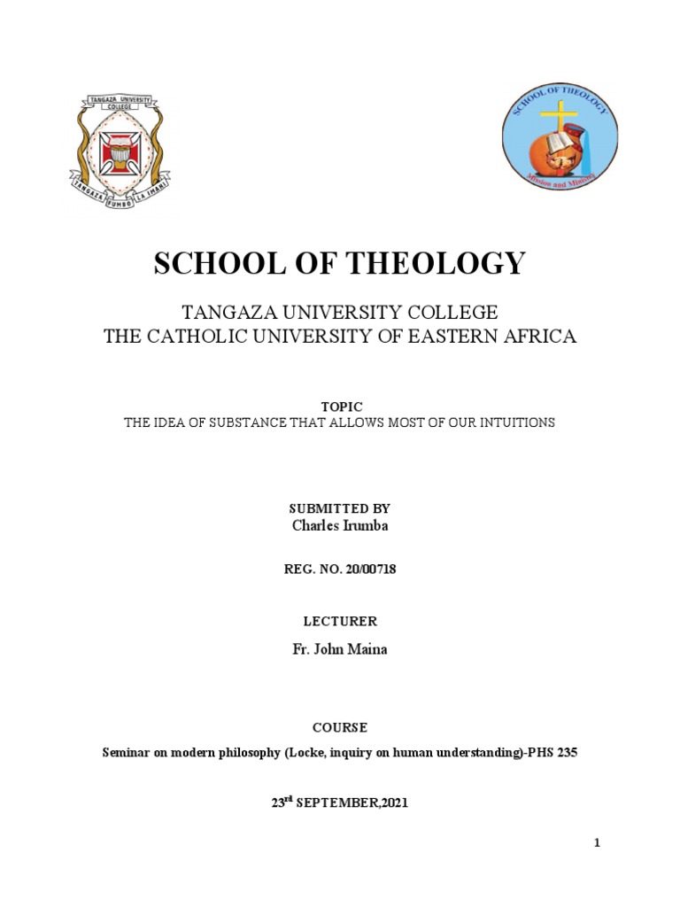 School of Theology: Tangaza University College The Catholic University ...