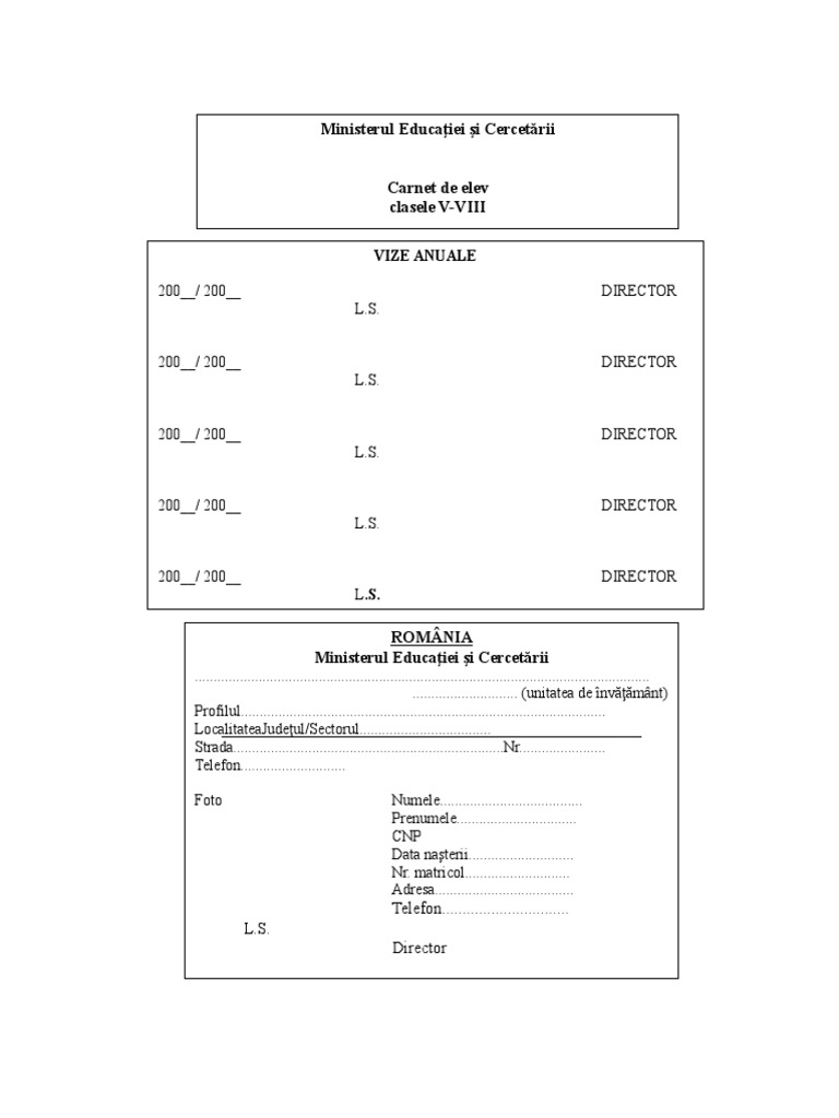 Carnetul de Note | PDF