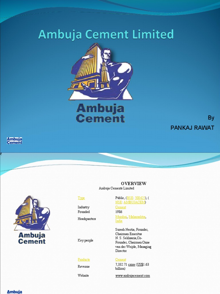 Ambuja Cement | PDF | Confidentiality | Cement