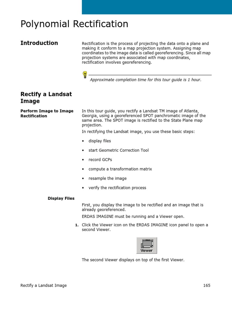 Polynomial Rectification: Approximate Completion Time For This Tour ...