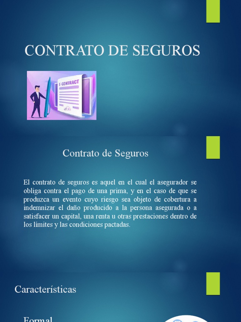 Contrato de Seguros | PDF | Póliza de seguros | Seguro