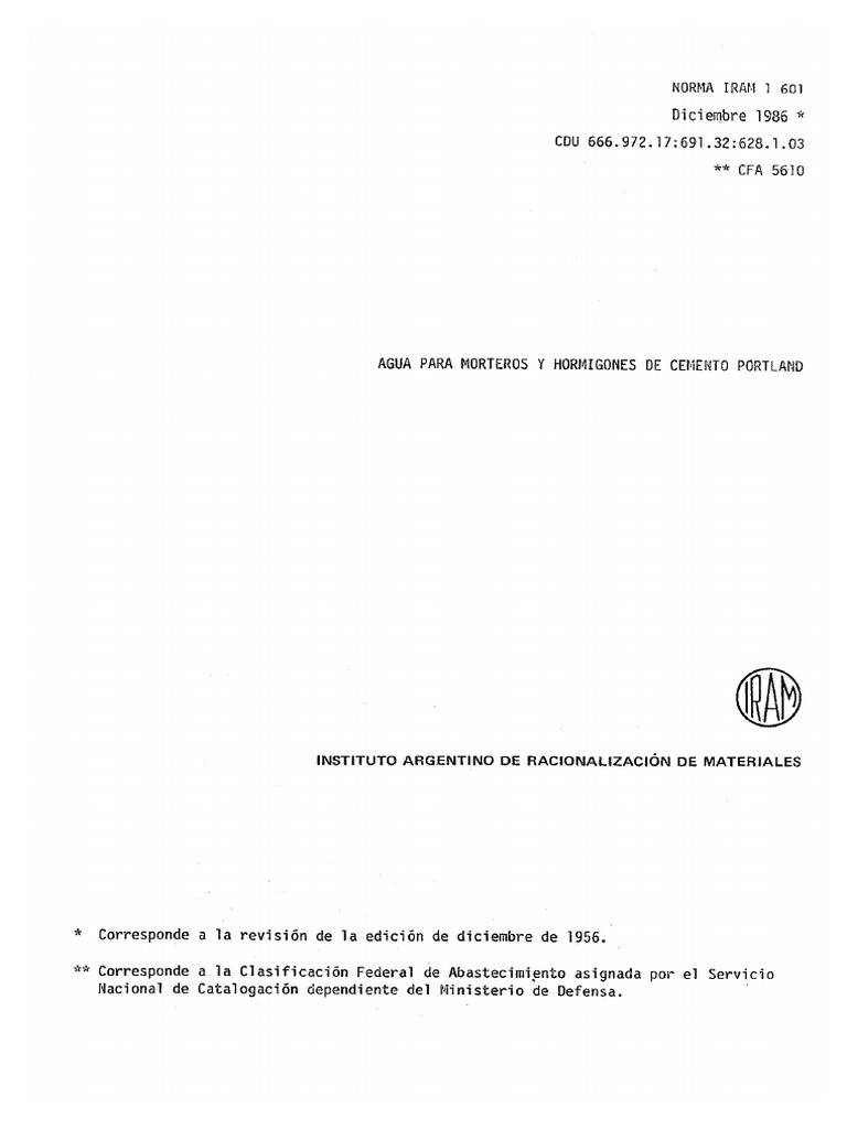 Iram 1601 | PDF