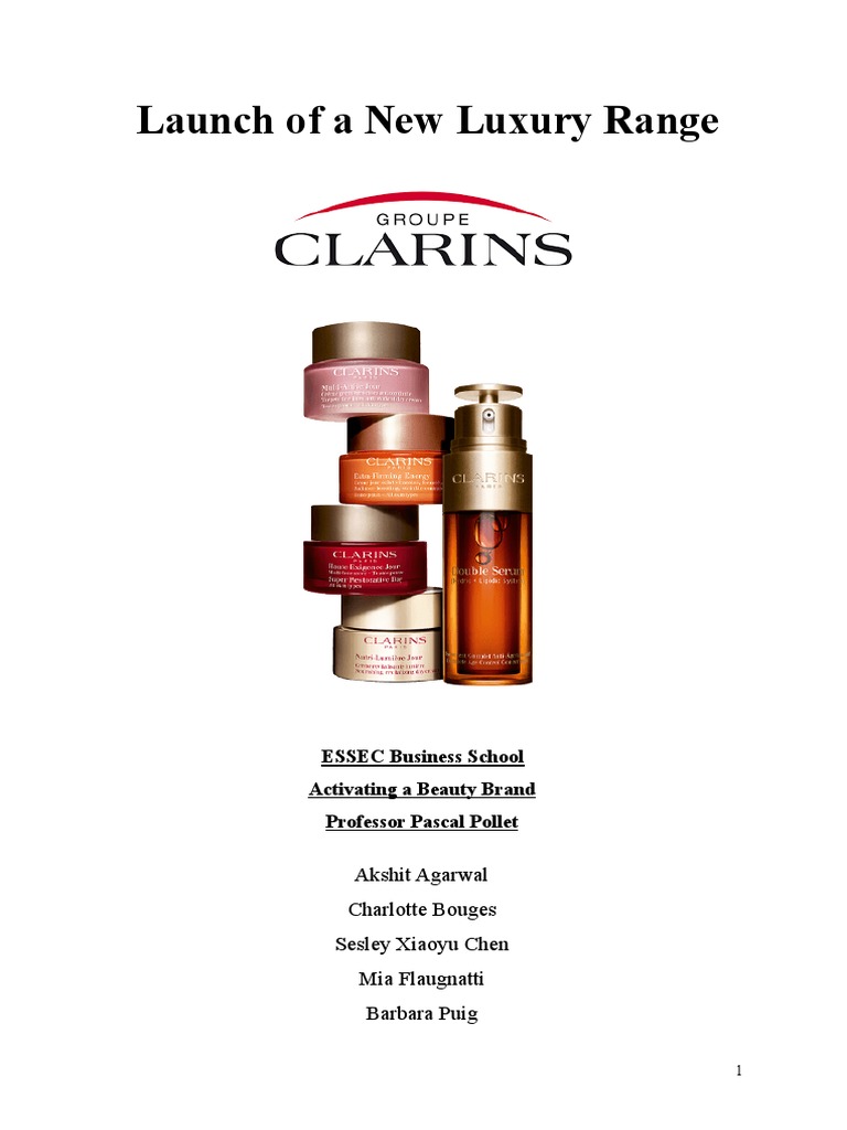 Clarins Business Case | PDF | Retail | List Price