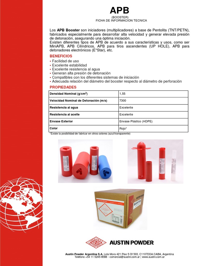 AP Boosters APB® PIB TDS 1 | PDF