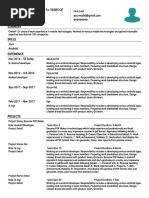 Siebel CRM Consultant Resume | PDF | Oracle Database | Scripting Language