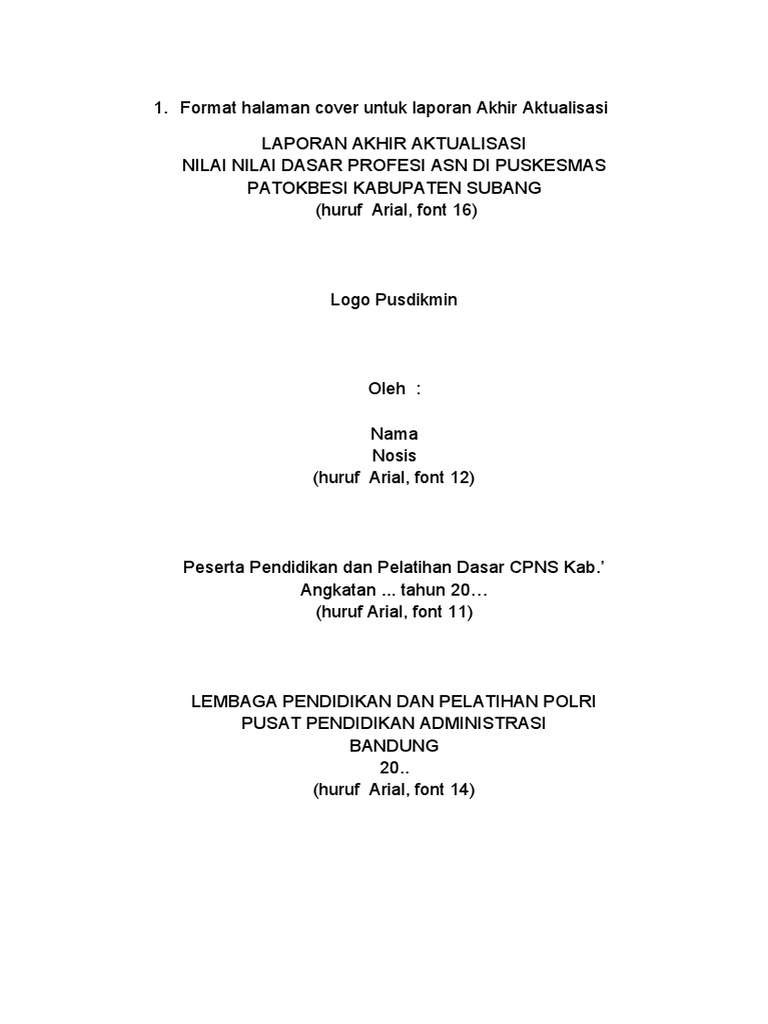 Panduan Lah Latsar | PDF