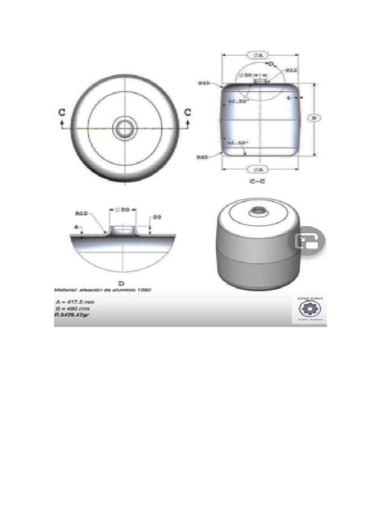 PROBLEMA Tanque solidWORKS | PDF