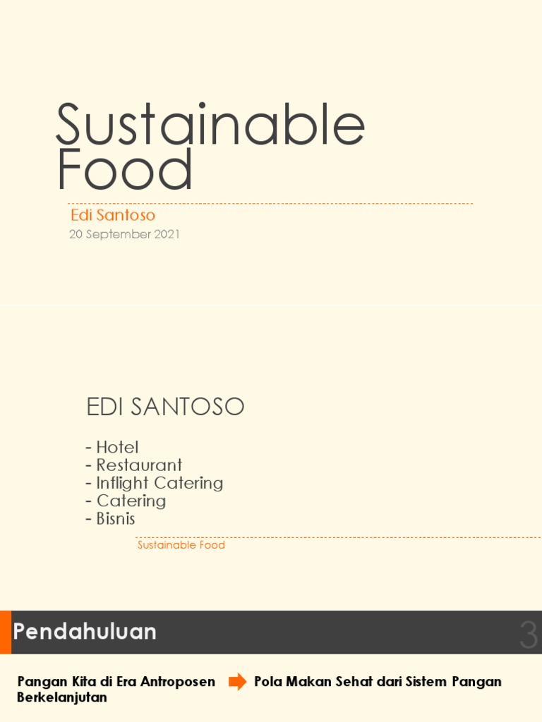 Sustainable Food Uph | PDF | Teknologi & Rekayasa