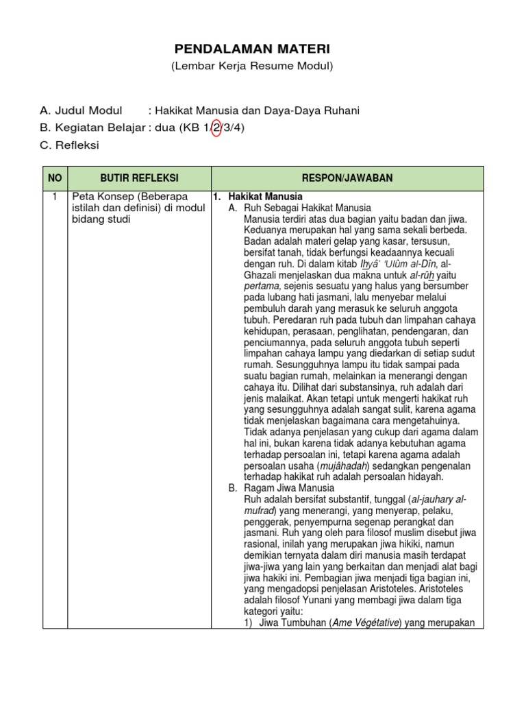 LK - Resume KB 2 | PDF