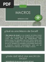 Manual de Macros Excel | PDF | Macro (informática) | Microsoft Excel