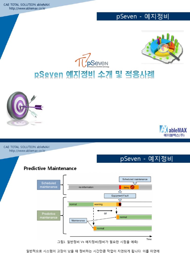 AbleMax PSeven예지정비소개및적용사례 | PDF