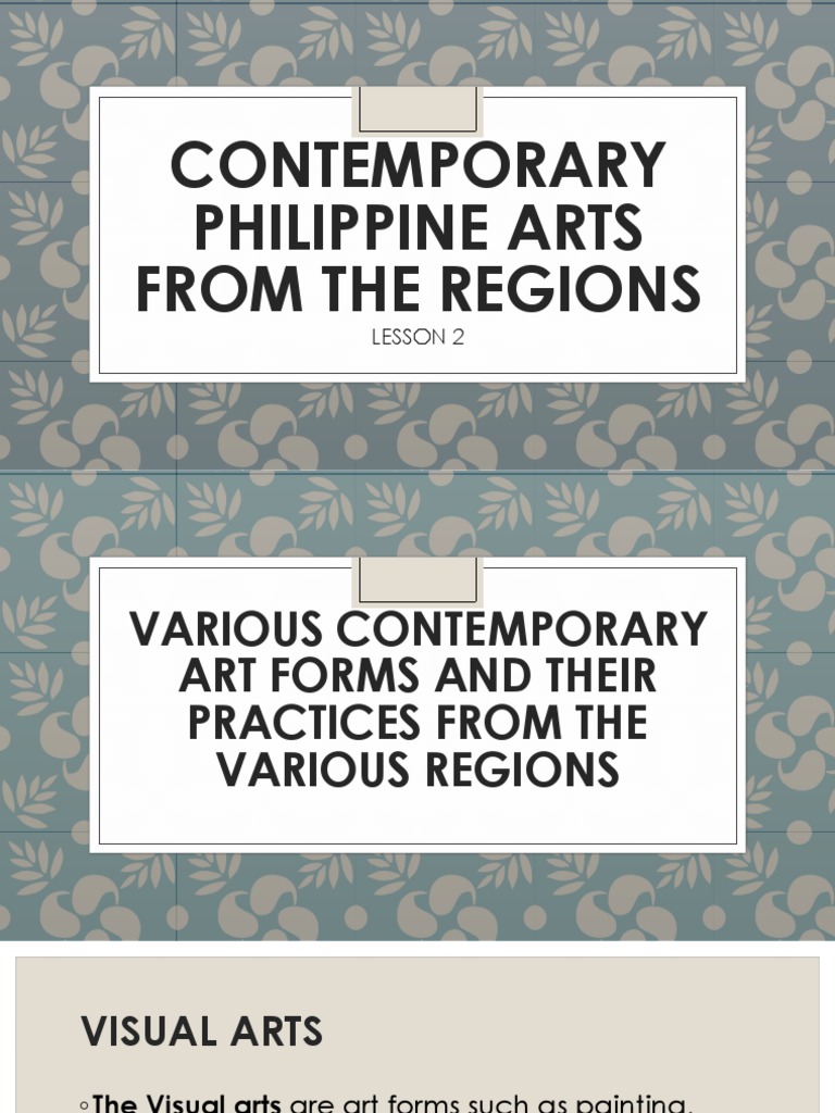 Various Contemporary Art Forms and Their Practices From | PDF ...