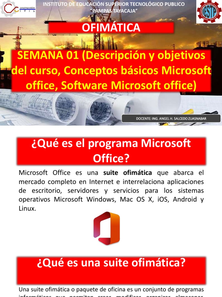 Ofimatica (Actividad #01-06) | PDF | Microsoft Office | Software de la ... Ofimatica (Actividad #01-06) | PDF | Microsoft Office | Software de la ...