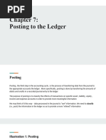 Acctg. Ed 1 - Unit2 Module 7 Posting To Ledger | PDF | Debits And ...