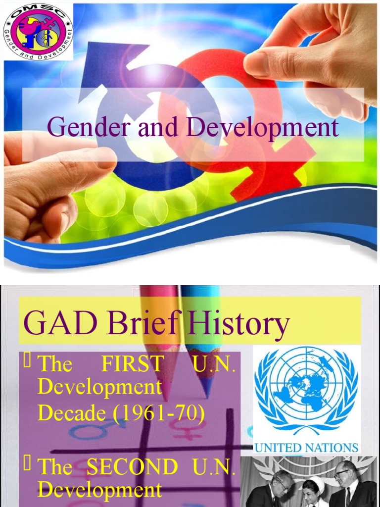 GAD - PPTX Version 1 | PDF | Gender | Gender Studies