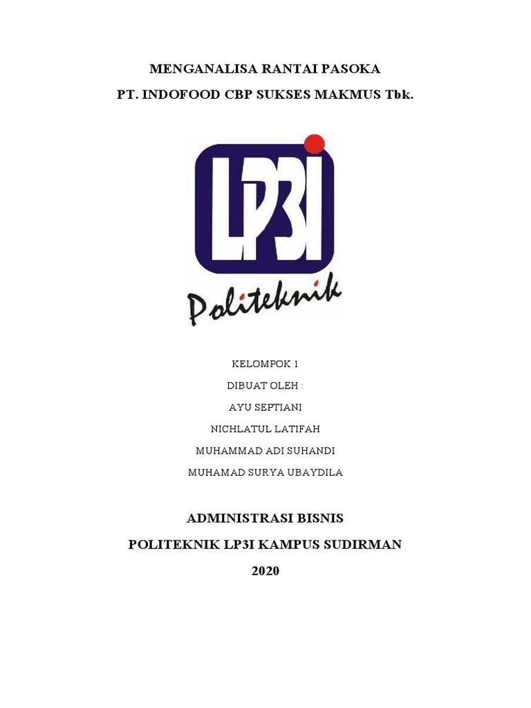 PT. Indofood | PDF