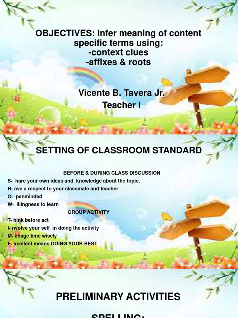 Understanding Context Clues and Affixes | PDF