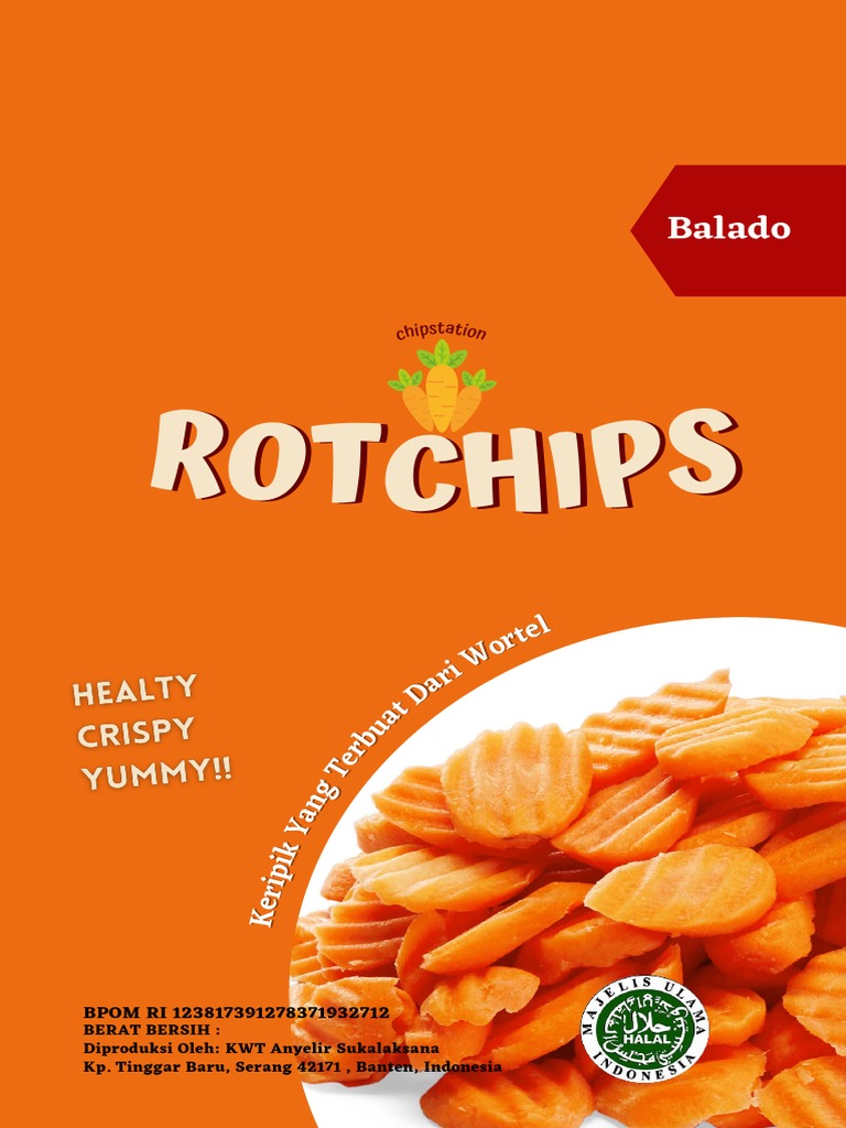 Spesifikasi Produk Snack Rotchips | PDF