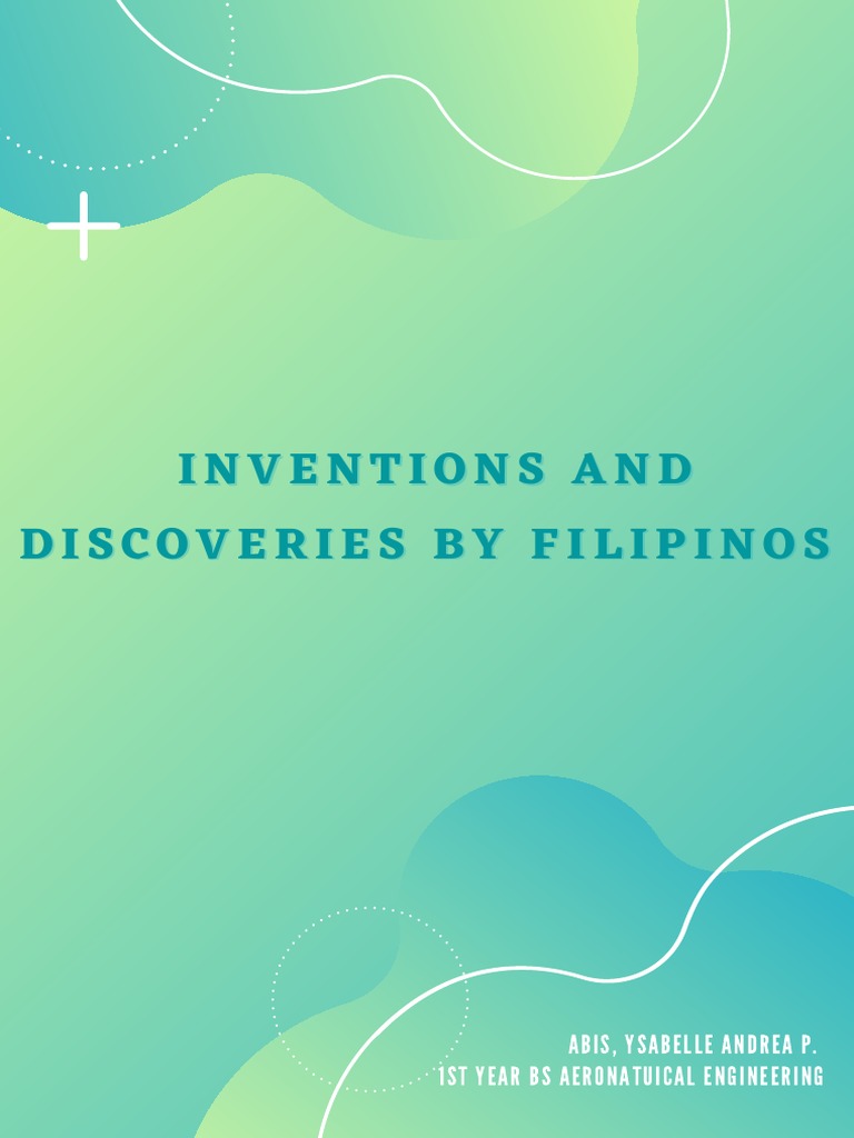 STS Filipino Inventions Abis | PDF | Videotelephony | Philippines