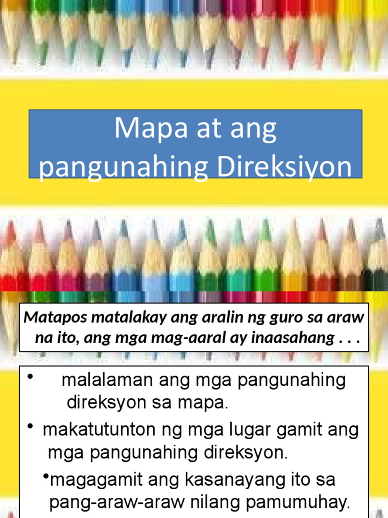 Grade 2 Mapa at Direksiyon | PDF